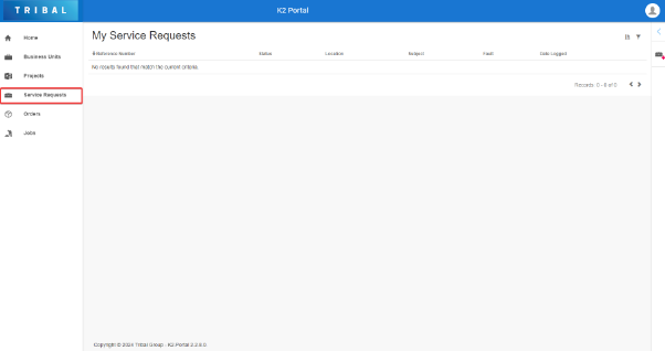 Managing Service Requests